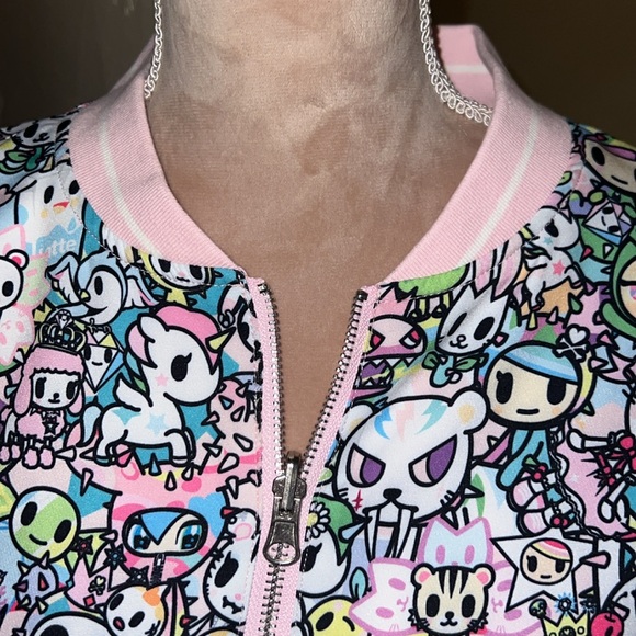 tokidoki | Jackets & Coats | Tokidoki Rare Reversible Bomber Jacket ...